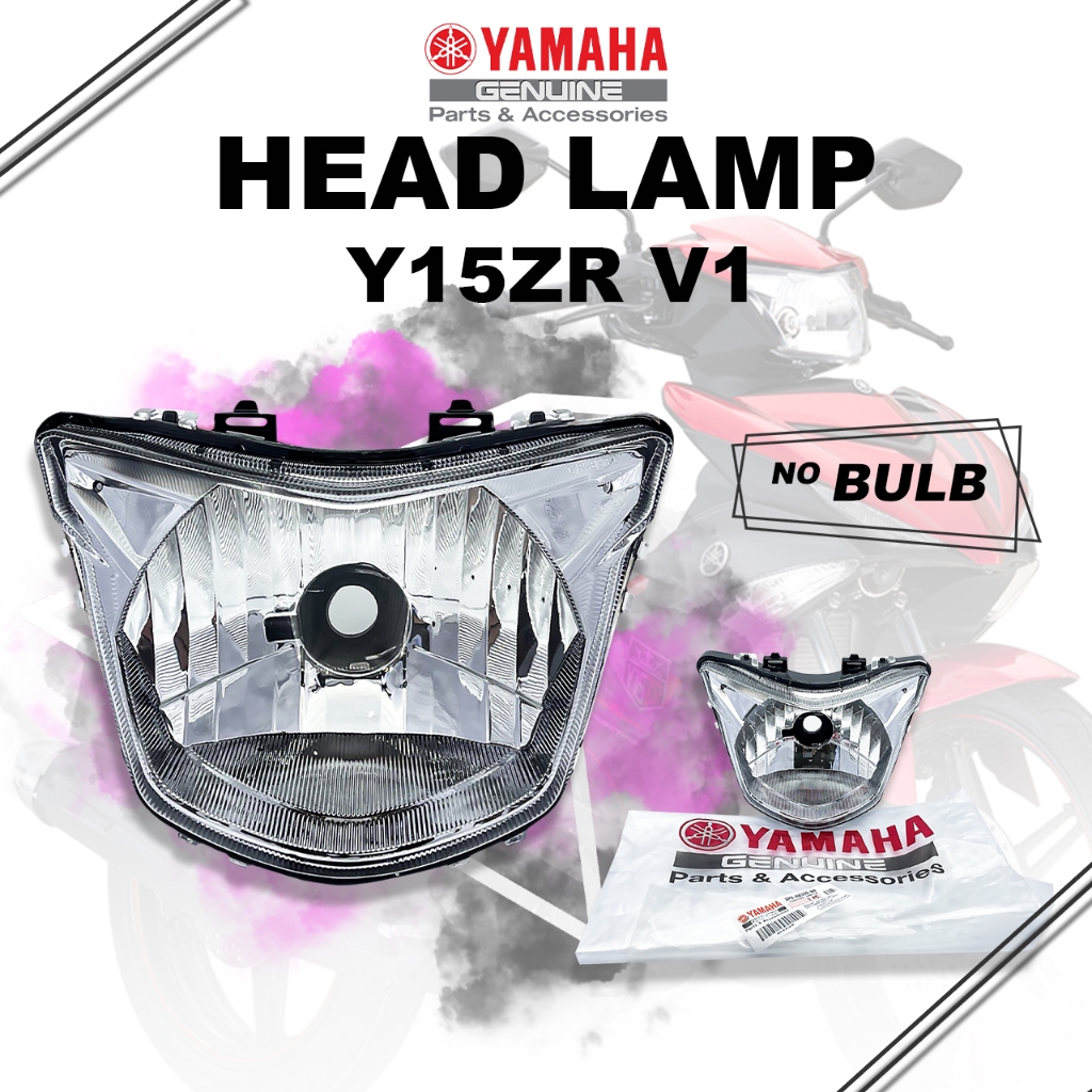 HEAD LAMP YAMAHA Y15 V1 / Y15ZR V1 CLEAR Y15ZR LAMPU DEPAN HEADLAMP HEADLIGHT HEAD LIGHT ...
