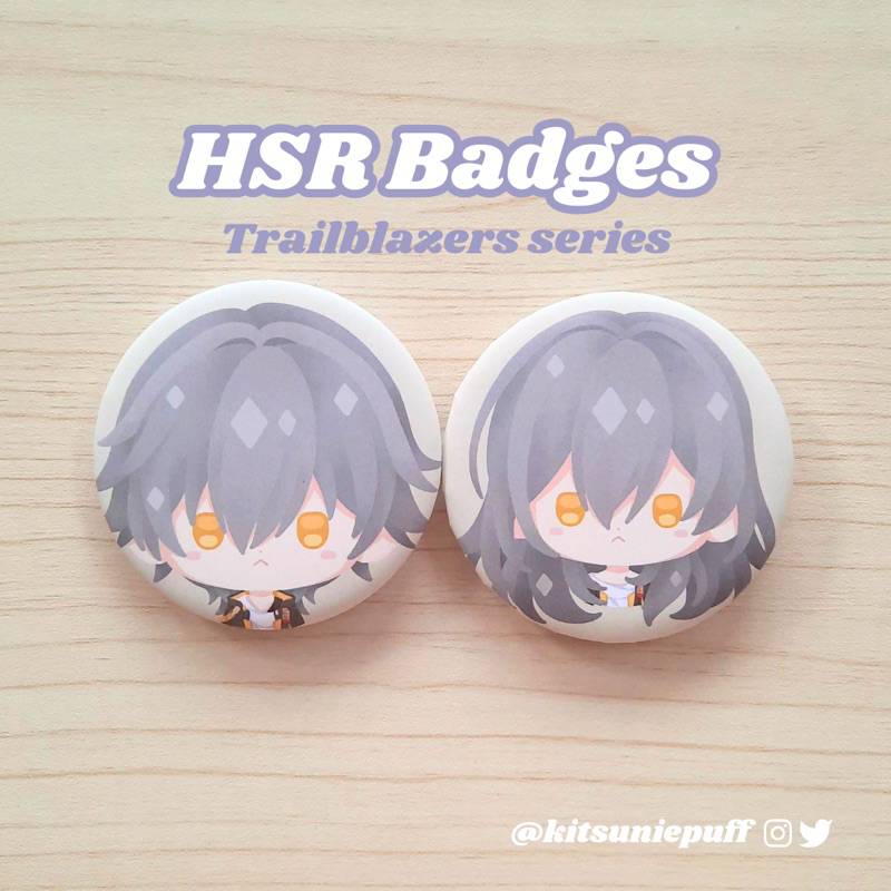 Honkai Star Rail HSR Button Badges - TRAILBLAZERS series 🚂 | Shopee ...
