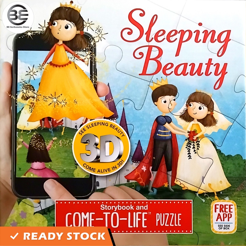 Sleeping Beauty: Storybook and Come-To-Life Puzzle | Shopee Malaysia