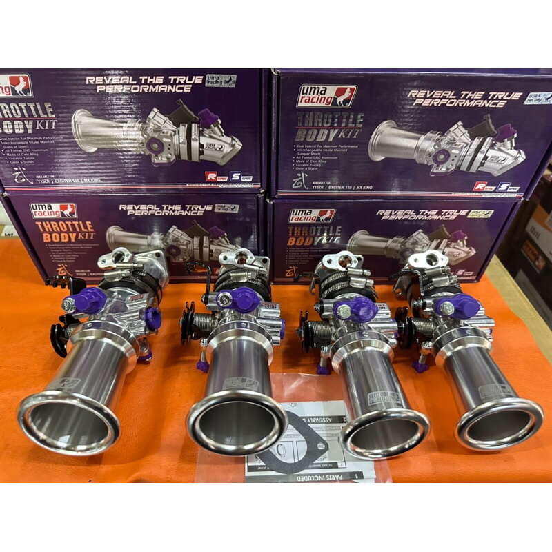 UMA RACING 💯 ORIGINAL Y15ZR RACING THROTTLE BODY ASSY THROTTLE BODY KIT ...