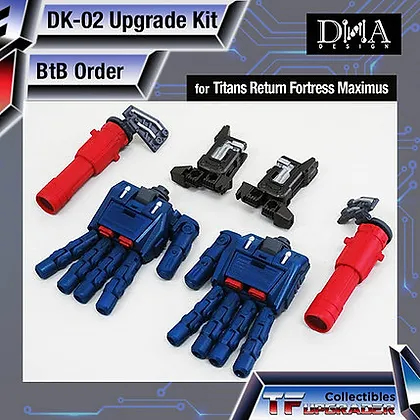 [Back-to-Back Order] DNA Design DK-02 Upgrade Kit for Titans Return ...