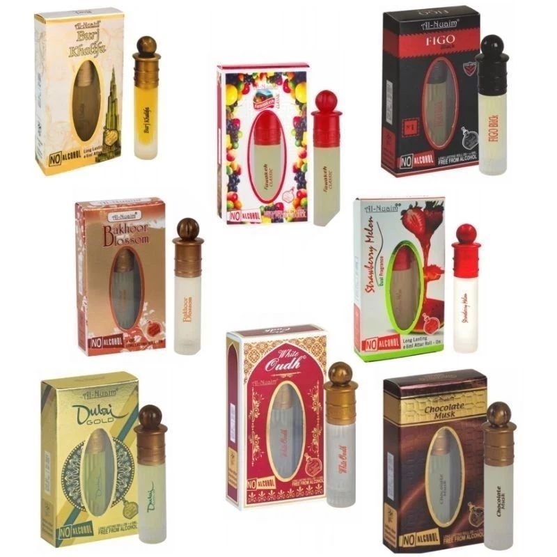 AL NUAIM PERFUME 6ML ROLL-ON 100% ORIGINAL ATTAR | Shopee Malaysia