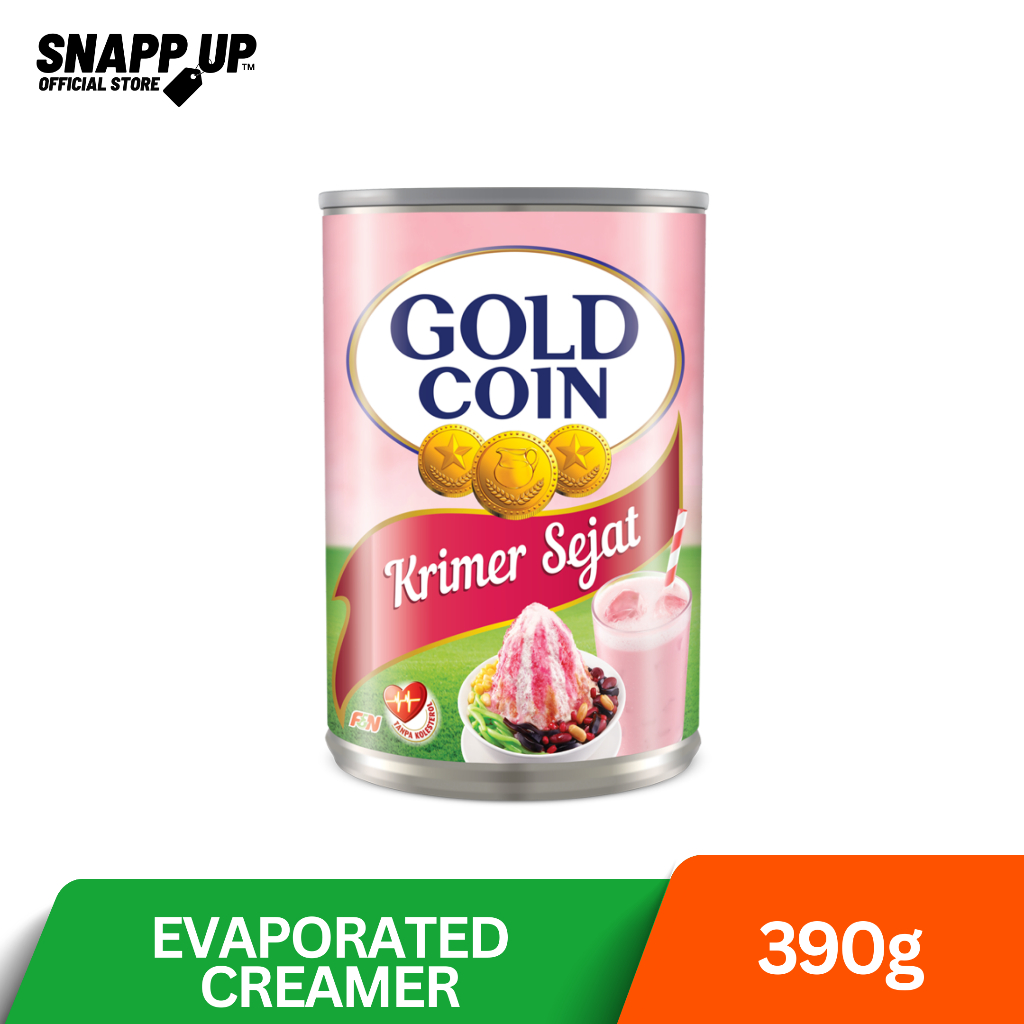 Gold Coin Evaporated Creamer 390g | Shopee Malaysia