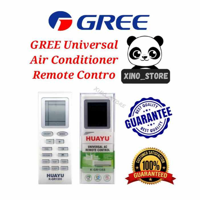 K-GR1355 Huayu Universal GREE Air Conditioner Remote Contro GREE Multi ...