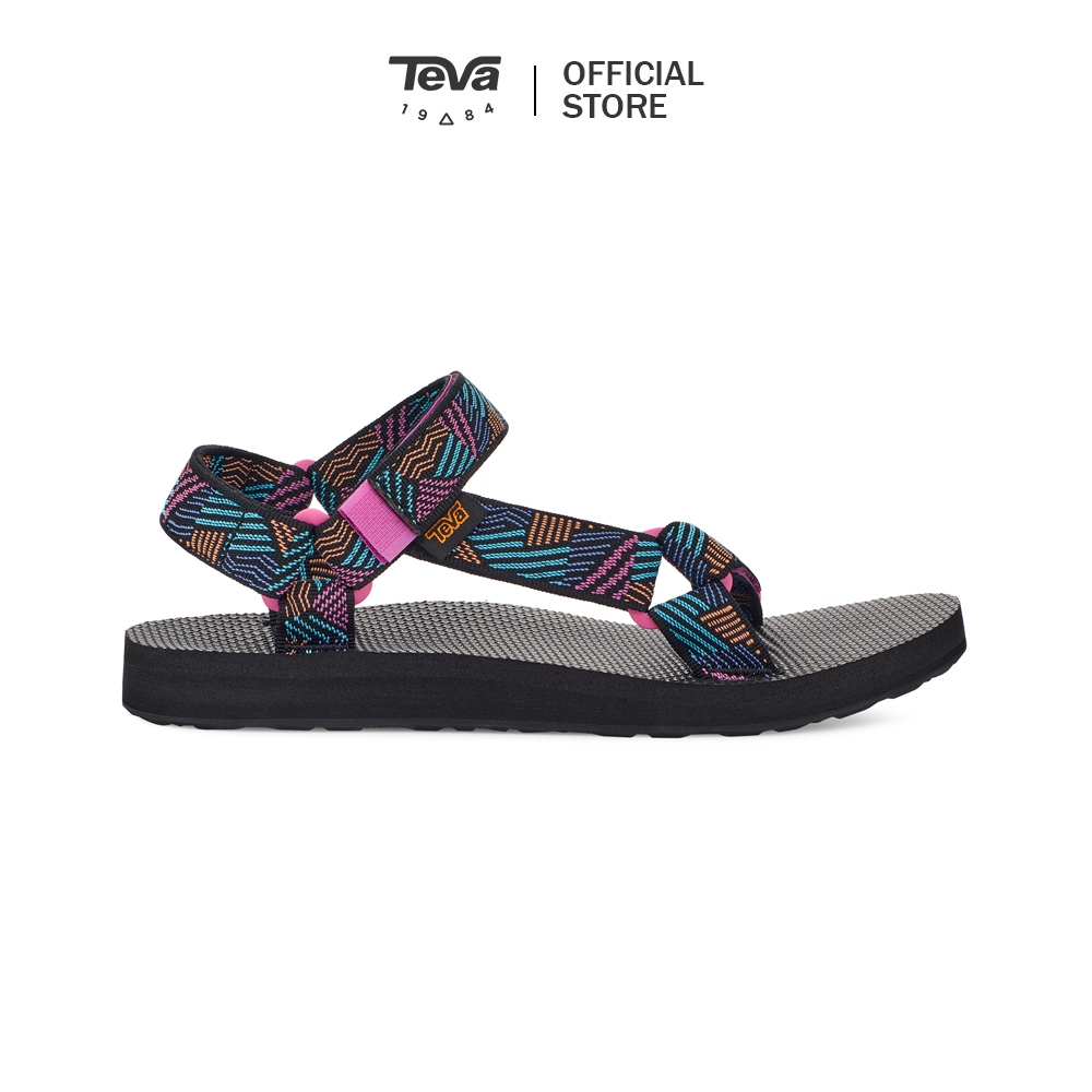 Teva Original Universal for Women - Borderless Black | Shopee Malaysia