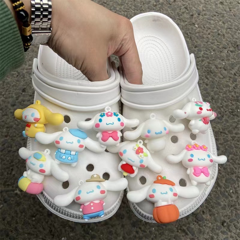 Sanrio Jibbitz crocs button crocs charming deco Cinnamoroll 3D jibbitz ...