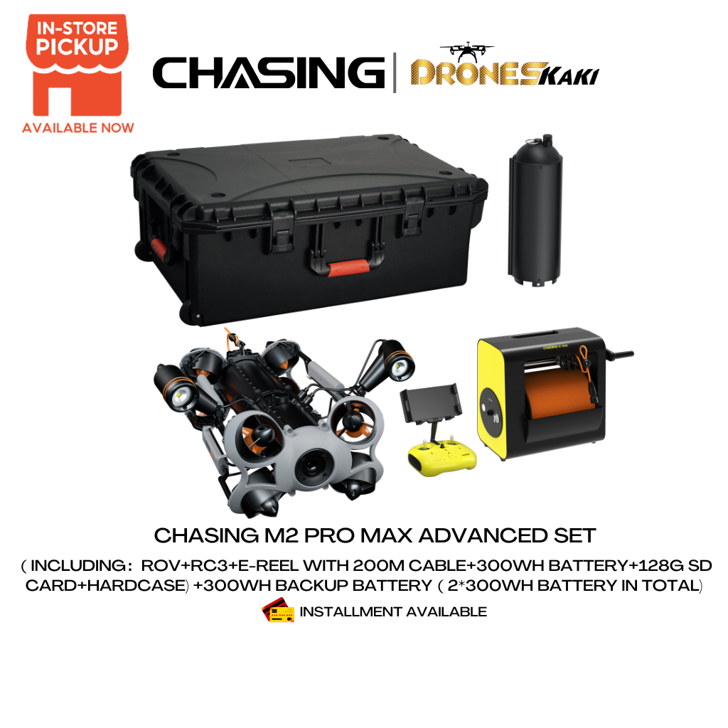 CHASING M2 PRO MAX ROV | Industrial-Grade Underwater ROV | Shopee Malaysia
