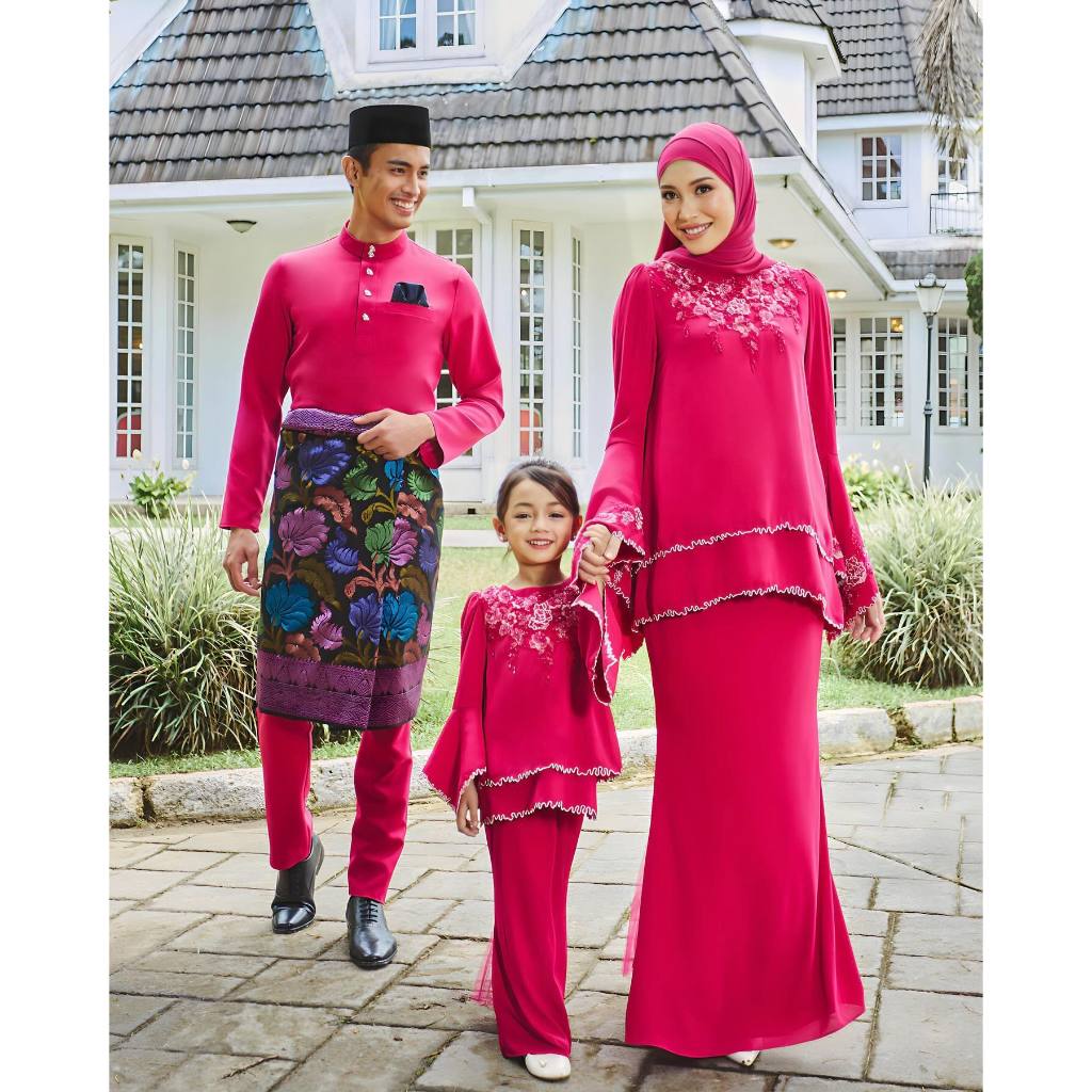 HIJABISTAHUB CLASSIC RAYA 2024 NEW COLLECTION RAYA EMMELYN KURUNG MODEN ...