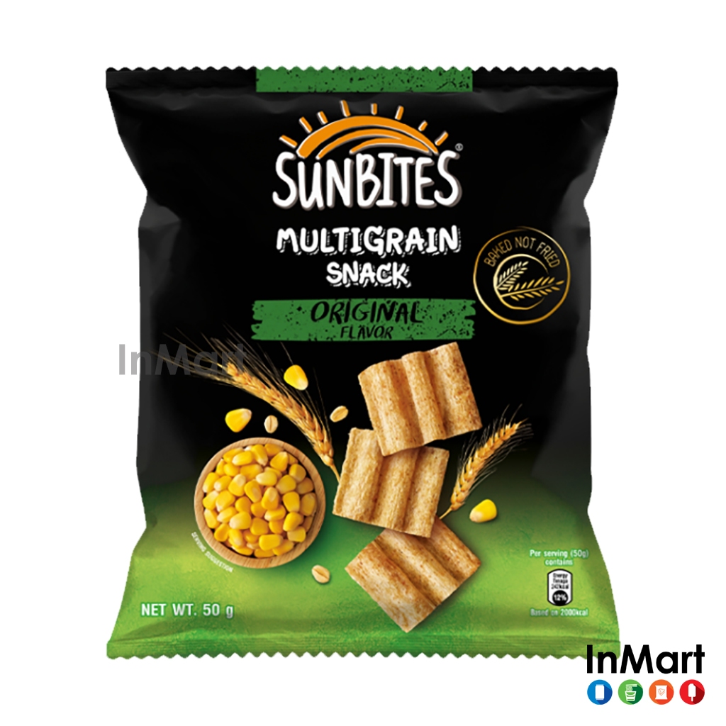 Sunbites Multigrain Snack Original Flavor 50g 阳光谷物片 原味 | Shopee Malaysia