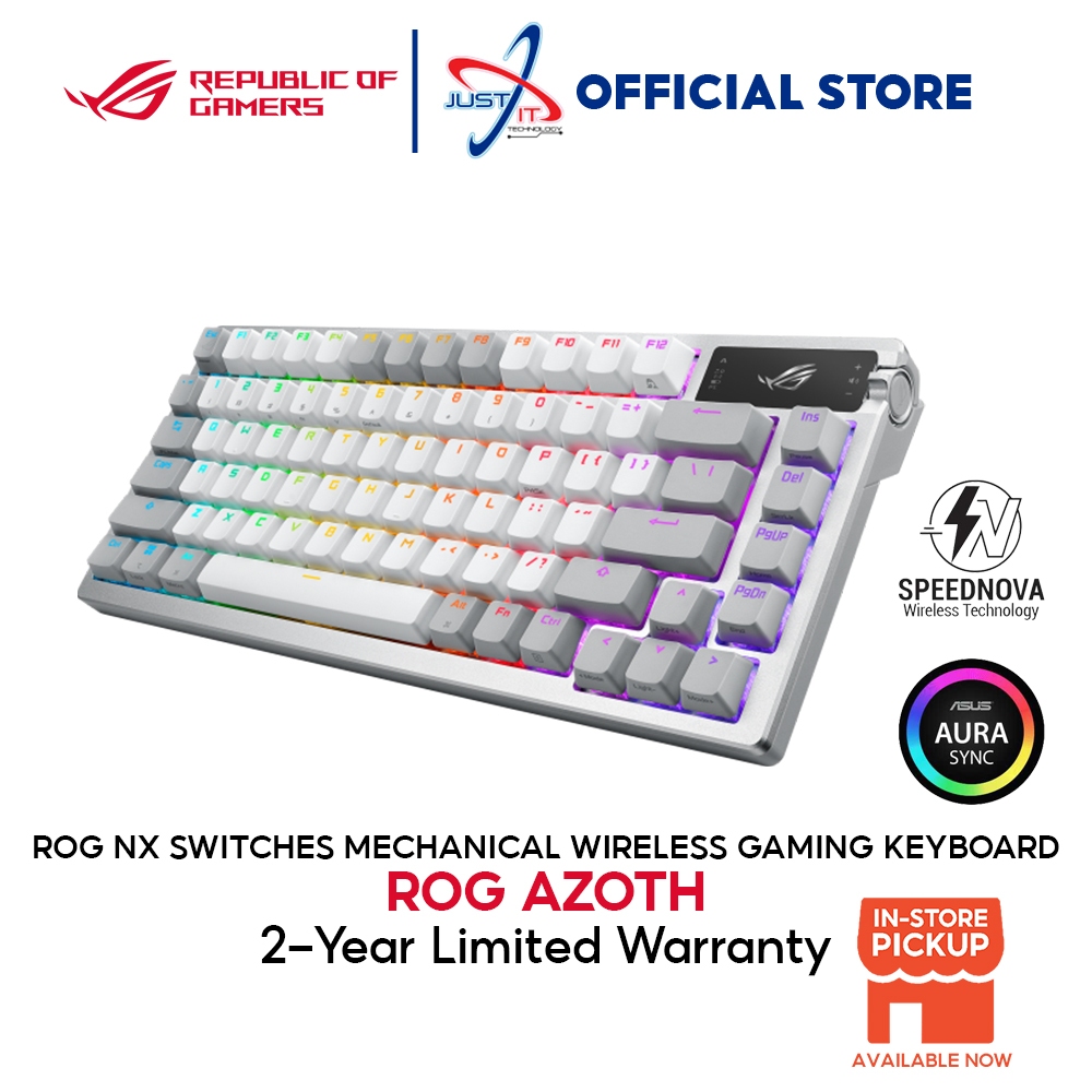 ASUS M701 Rog Azoth OLED Display Speednova NX Mechanical Wireless ...