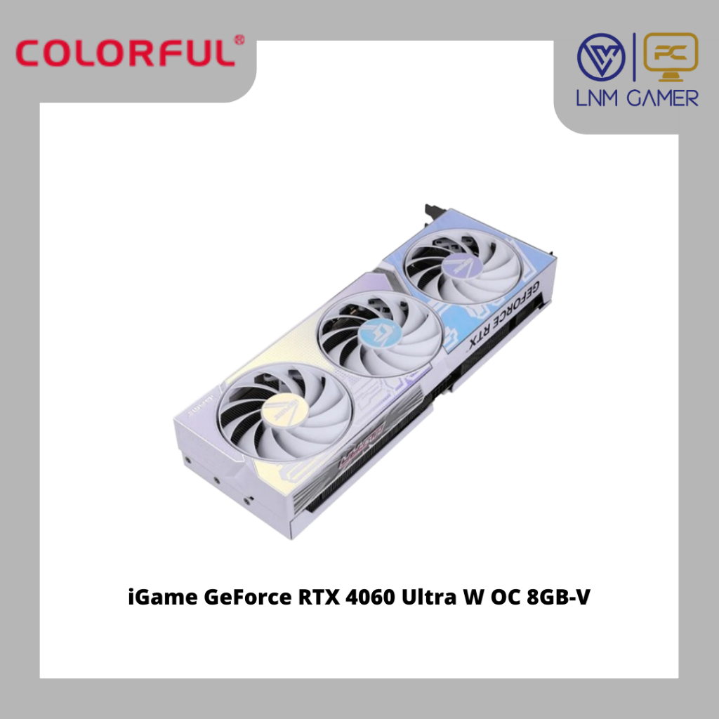 COLORFUL GeForce IGame RTX 4060 Ultra W OC 8GB-V GDDR6 | Shopee Malaysia