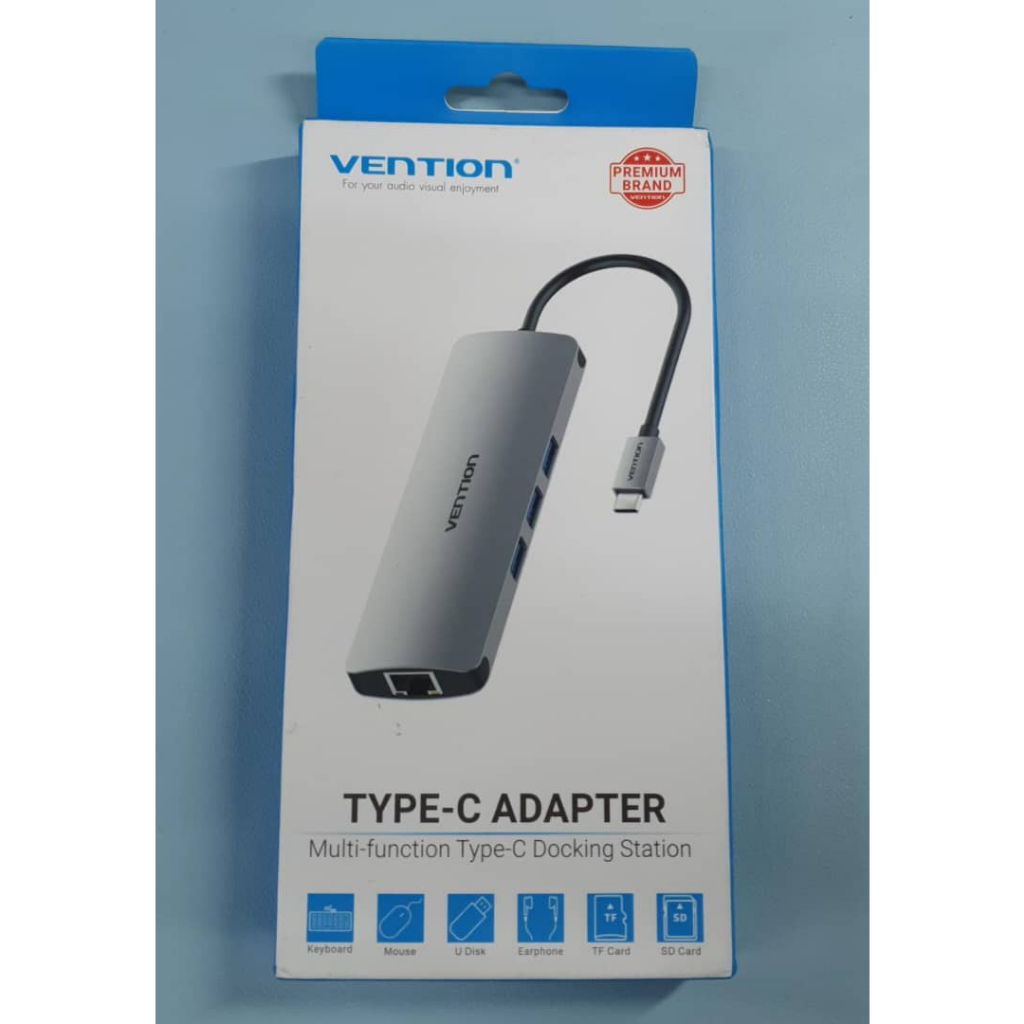 Vention USB C Hub 9 in 1 USB Type C Converter with 4K HDMI USB-C ...