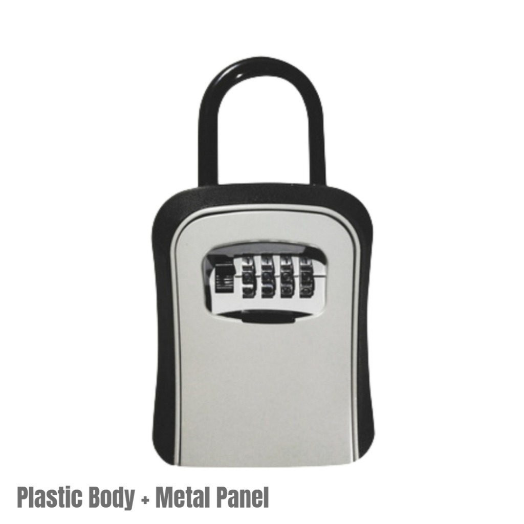 【READY STOCK】Wall Mount Key Safe Box Numbering Lock Key Storage Lock ...