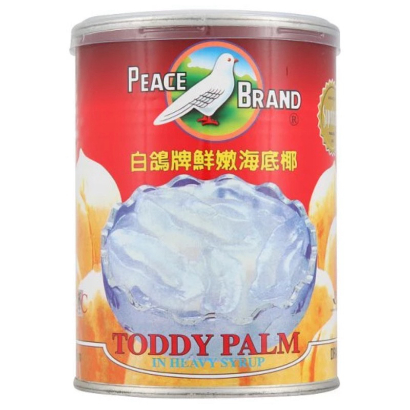PEACE BRAND Toddy Palm in Syrup (565g) 白鸽牌鲜嫩海底椰 | Shopee Malaysia
