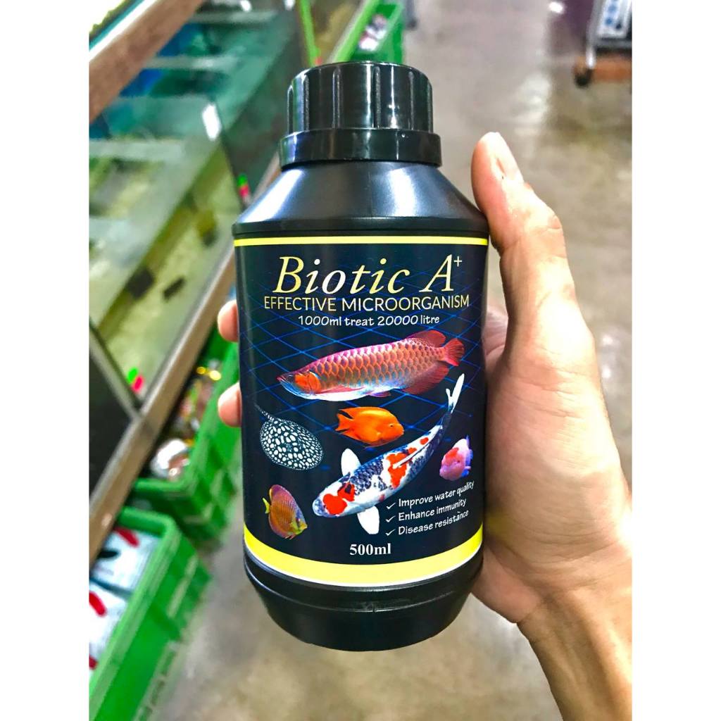 BIOTIC A+ EFFECTIVE MICROORGANISM FOR AROWANA/OTHER FISH | Shopee Malaysia