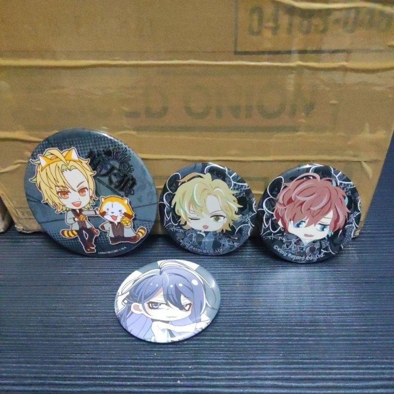 HypMic / Hypnosis Microphone Official Matenrou Round Badges | Shopee ...