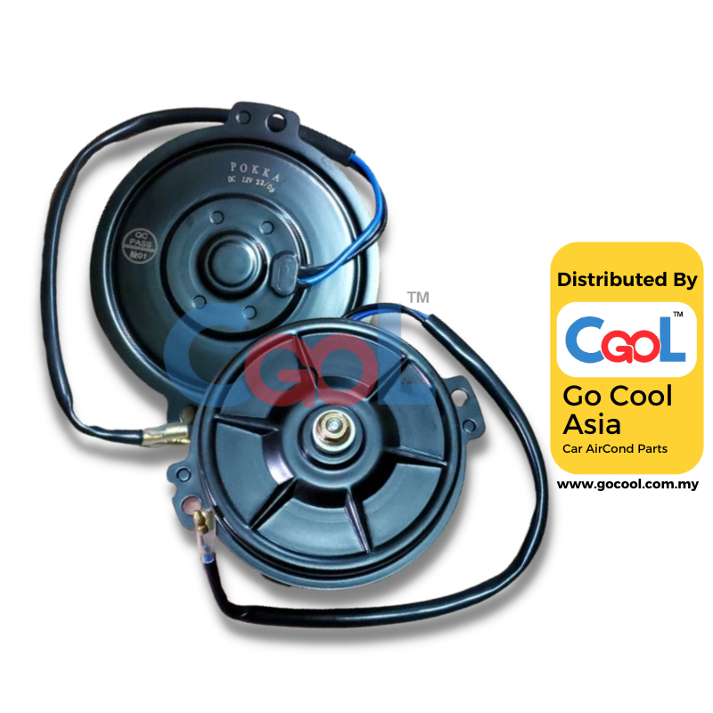 AIRCOND FAN MOTOR SANDEN SD 12V ODM NEW UNIVERSAL MODIFIED 2 LEG ...