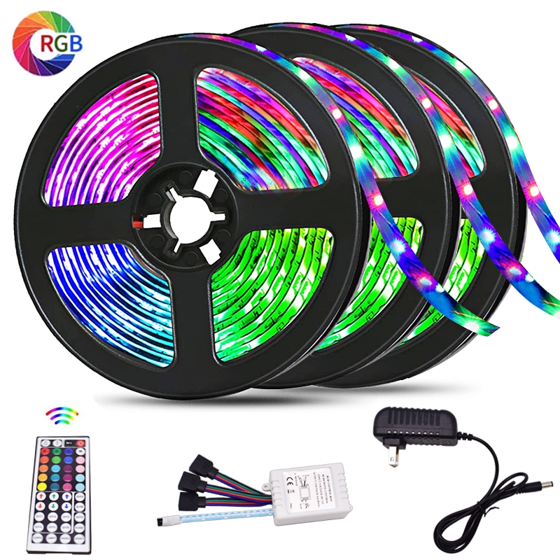 High Quality Bluetooth RGB LED Strip Light 5m 10m 15m One Set RGB Color ...