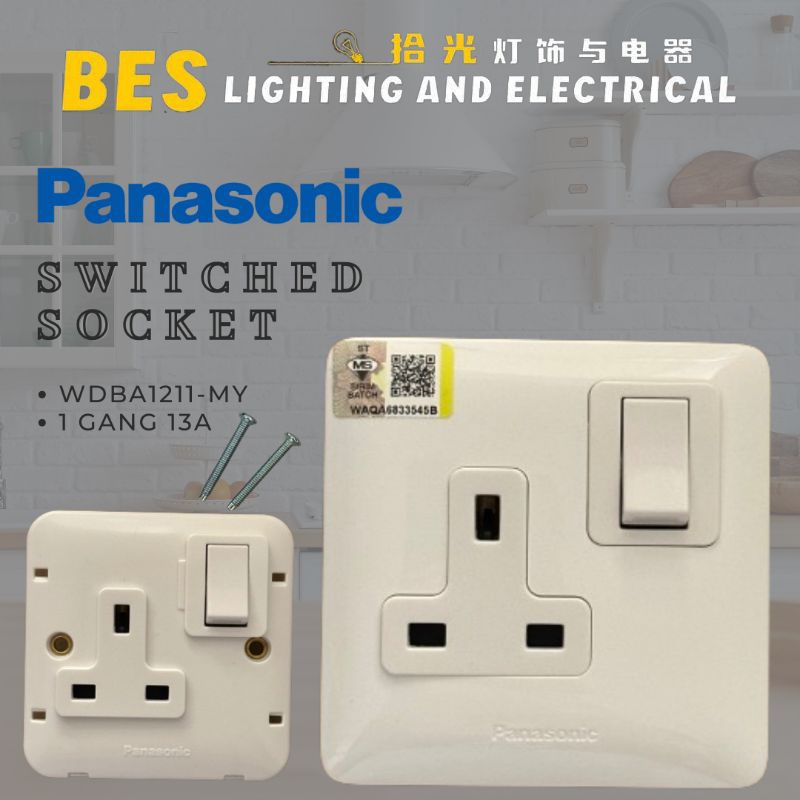 [TAHAN PANASSS] PANASONIC 13A/15A SWITCHED SOCKET/20A DOUBLE POLE耐热插座 [HEAVY DUTY , BAKELITE ...