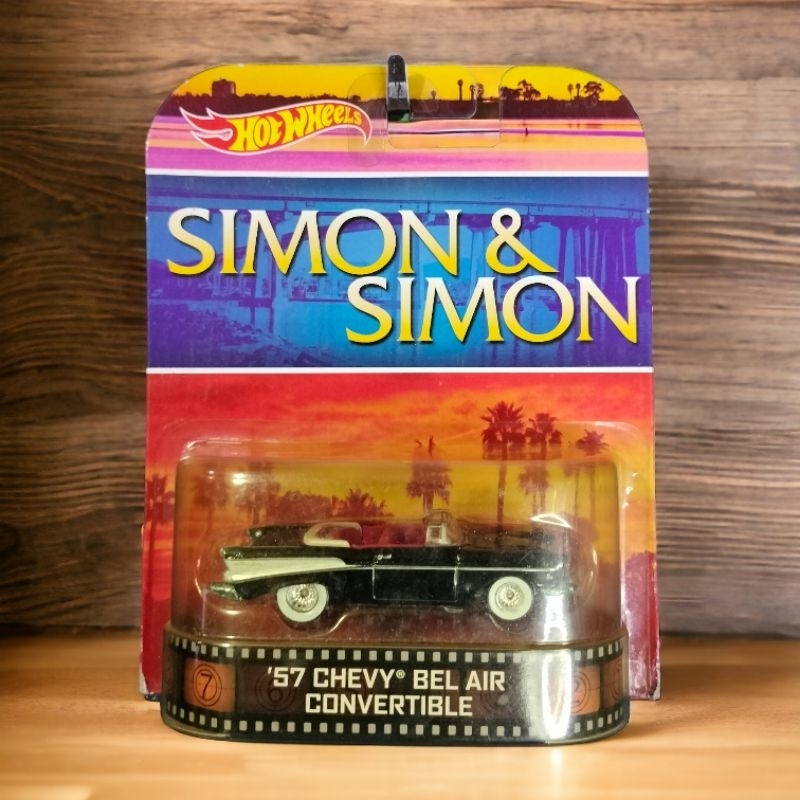 Hot Wheels Retro Entertainment Simon & Simon '57 Chevy Bel Air ...