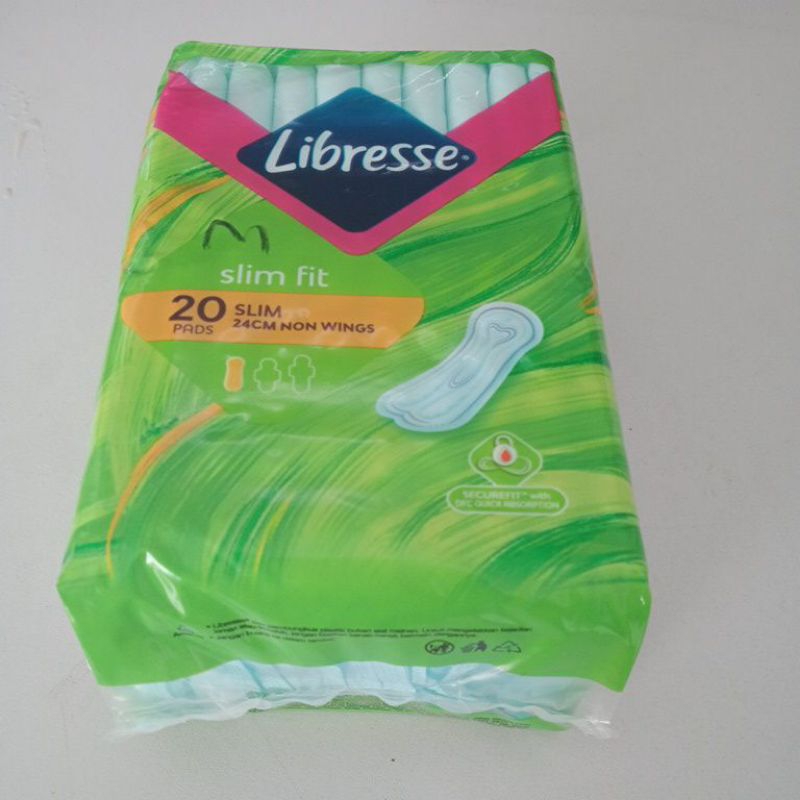 LIBRESSE SLIM FIT 20PADS 24CM | Shopee Malaysia