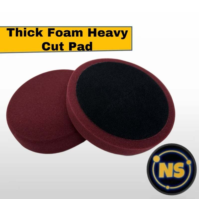 Nano Shine Thick Foam Heavy Cut Pad Premium Quality Polishing/Cutting ...