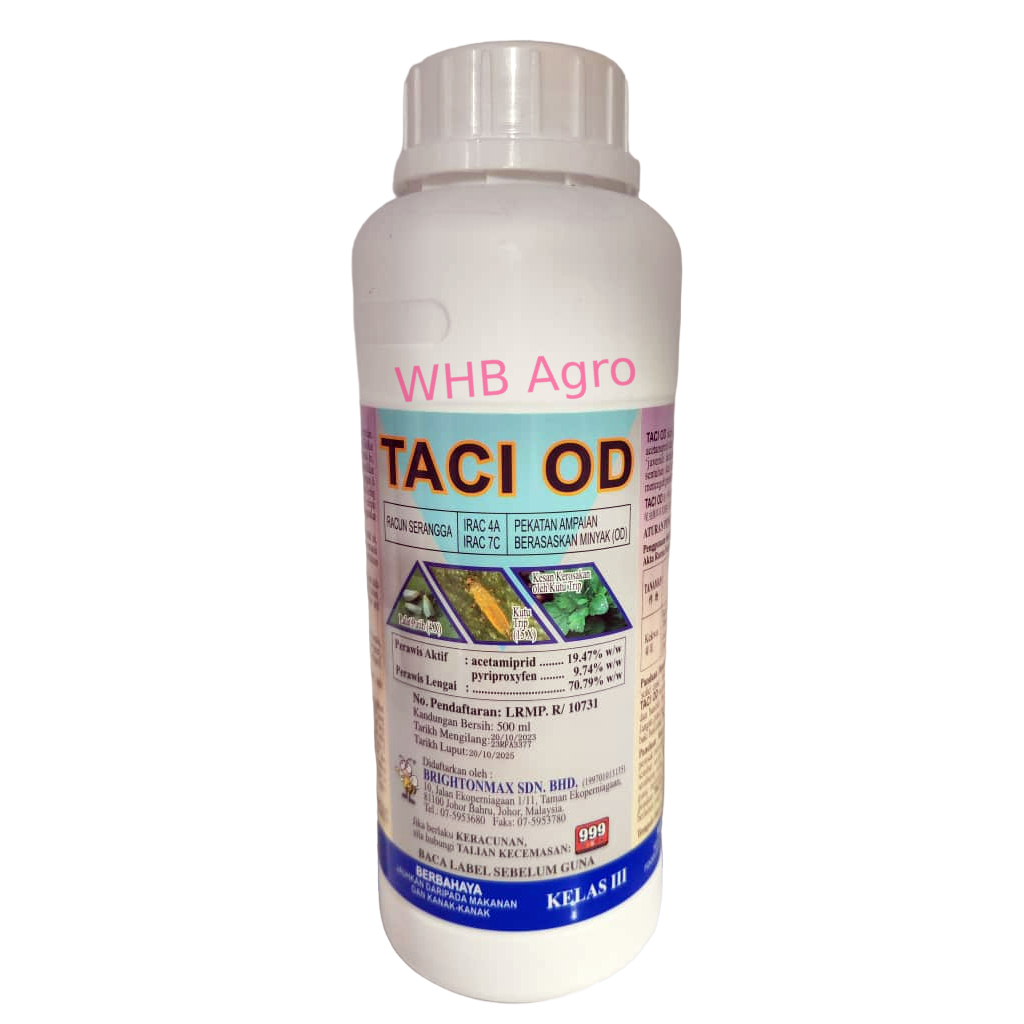Brightonmax Taci Od - ( 500ml ) 👍 💯 | Shopee Malaysia