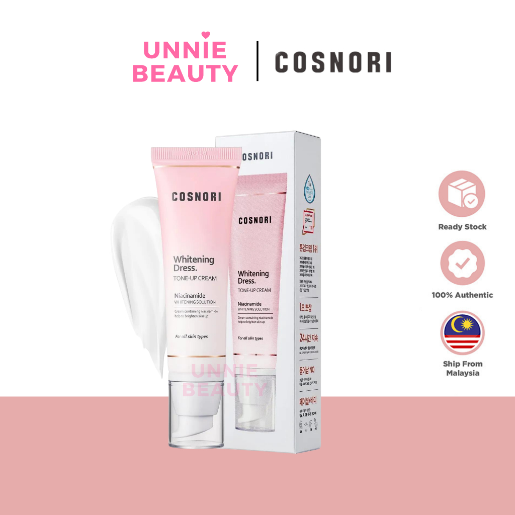 COSNORI Whitening Dress Tone-Up Cream 50ml 樱花净白素颜霜 | Shopee Malaysia