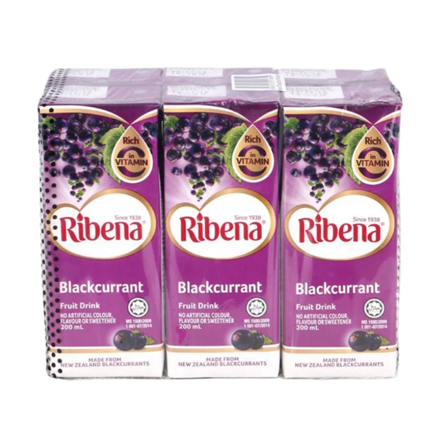 IncludePostageSemenanjung Ribena Air Kotak Blackcurrant Fruit Drinks ...
