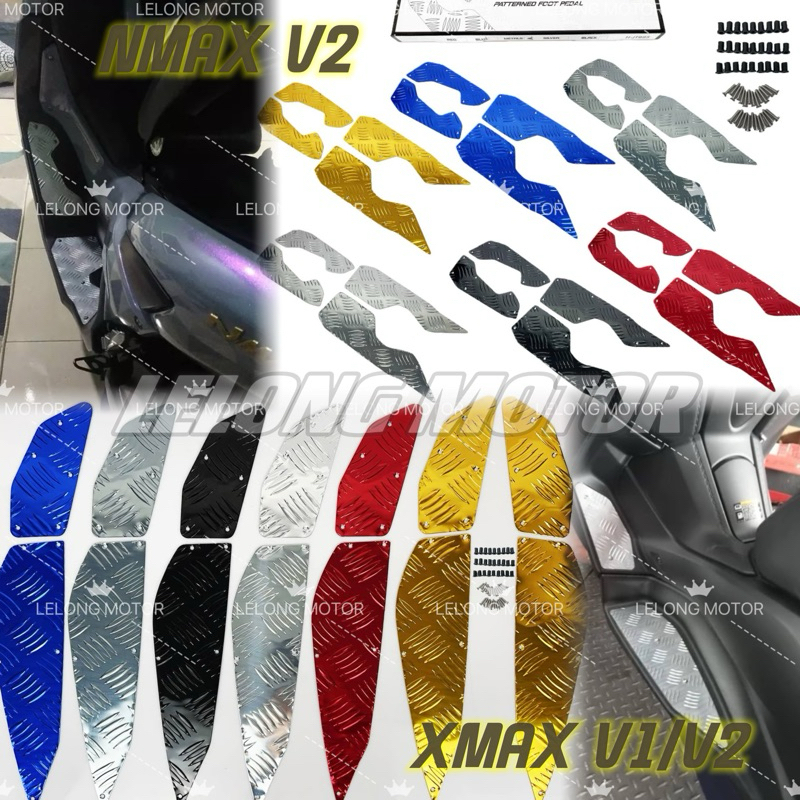 MOTORCYCLE YAMAHA NMAX V1 V2 XMAX V1 V2 CARPET FLOOR PANEL | Shopee ...