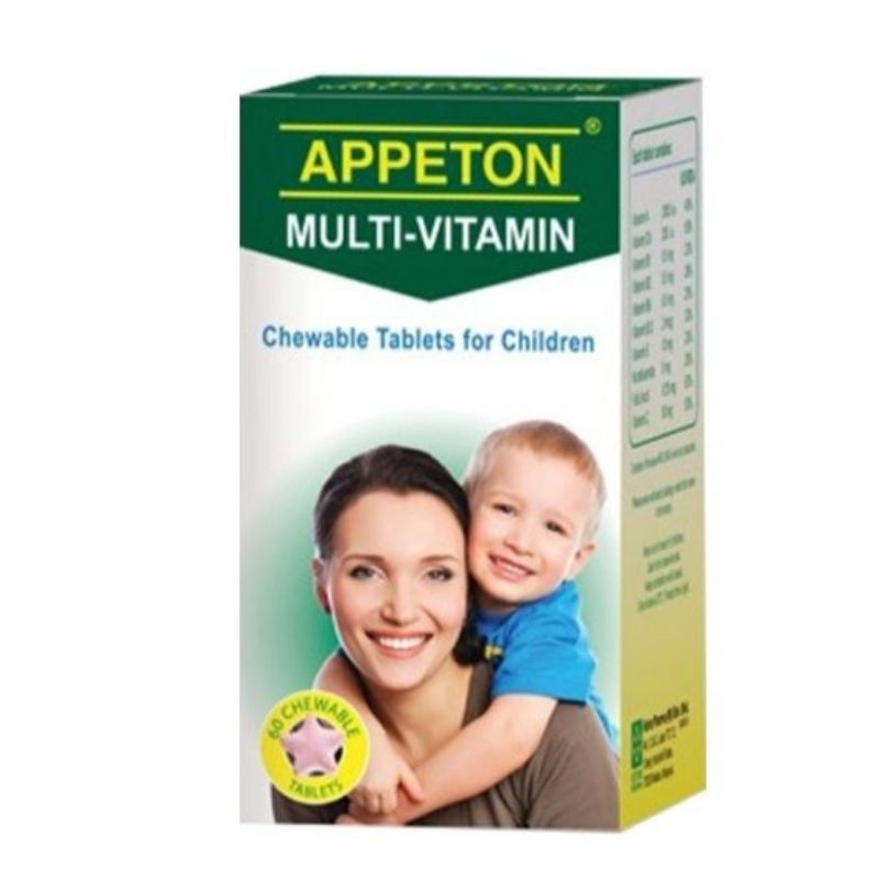 APPETON Multivitamin (Chewable Tablets for Children)EXP:FEB/2025 ...