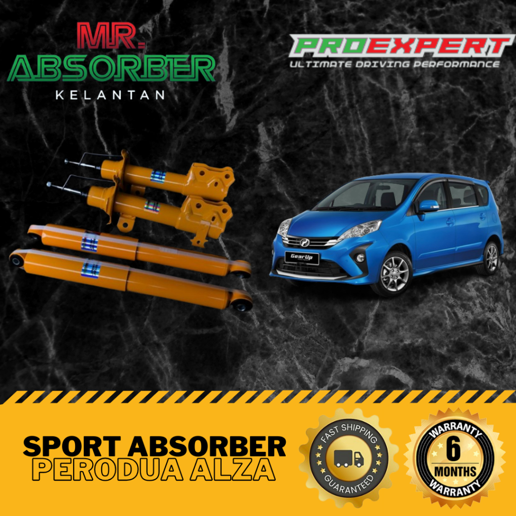 Perodua/Alza Ez/Ezi/Se/Advance model 2009-2021 Absorber sport Pro ...