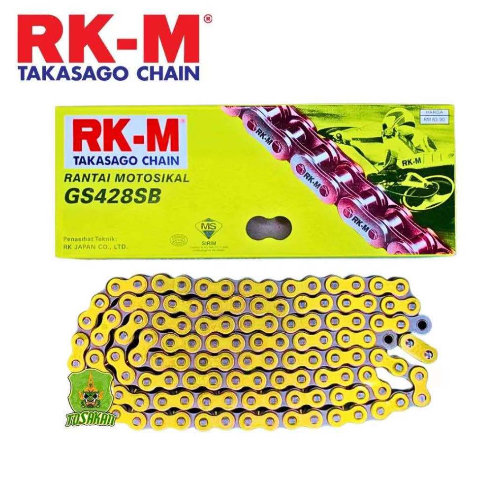 RKM 420 / DID 415HD / DID 428HD RKM GOLD CHAIN GS420SB TAKASAGO CHAIN ...