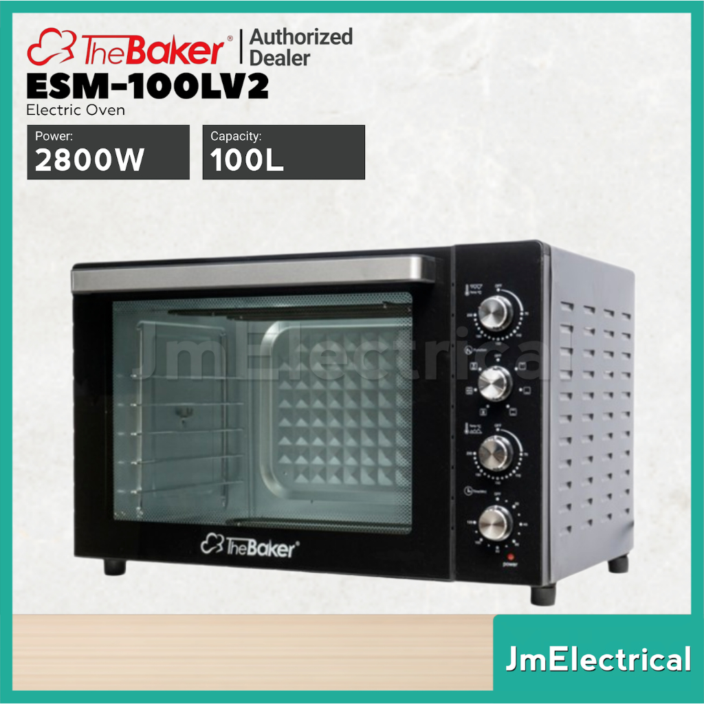 THE BAKER ESM-100LV2 100L Electric Oven 2800W Oven THE BAKER 100LV2 ...