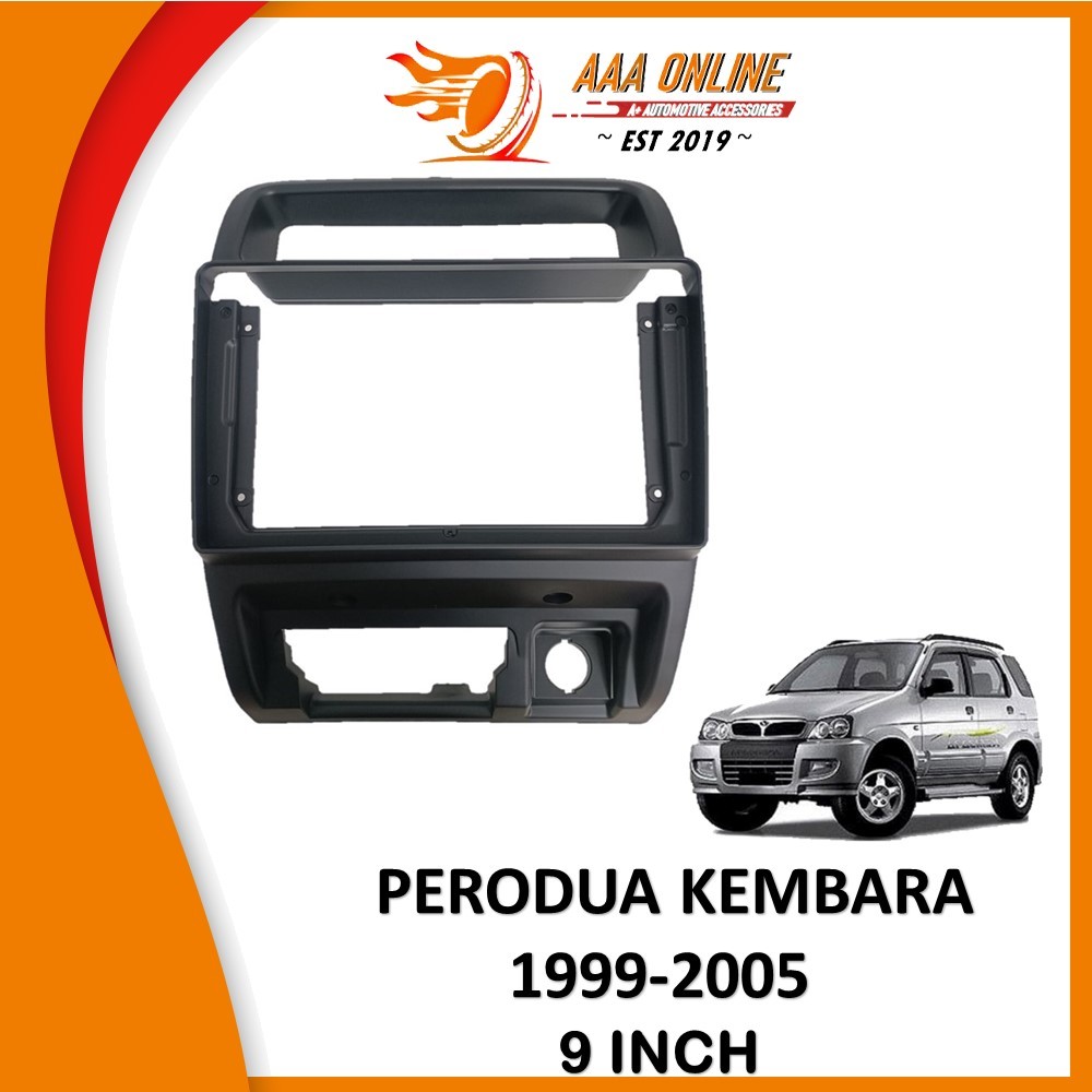 Android Player Casing 9'' Perodua Kembara 1999-2005 Black (WIthout PNP ...