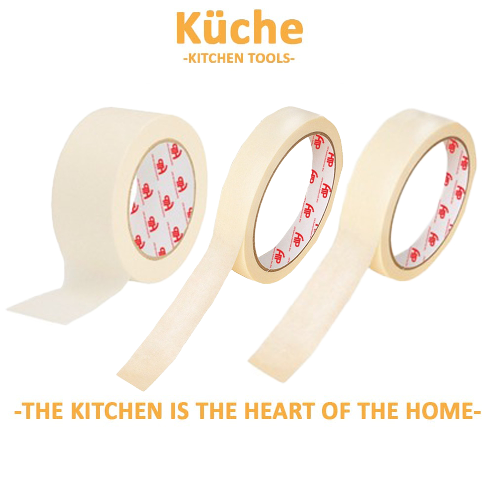 KUCHE Masking Tape Painting Tape Industry Grade White Tape Strong ...