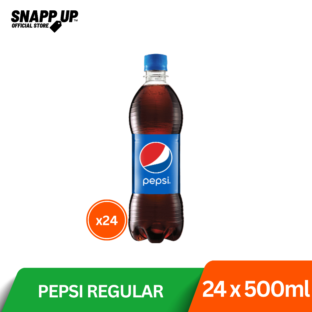 Pepsi Regular 500ml x 24 | Shopee Malaysia