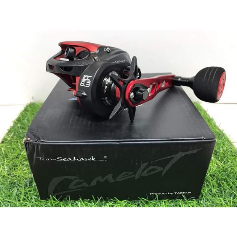 TEAM SEAHAWK CAMELOT 305HSL JIGGING REEL | Shopee Malaysia