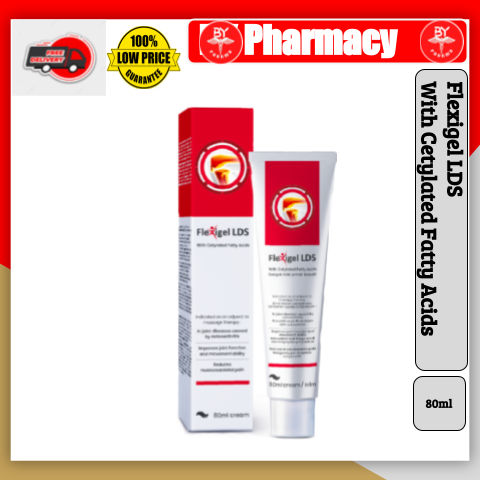 Flexigel LDS With Cetylated Fatty Acids 80ml Muscle Pain relief cream ...