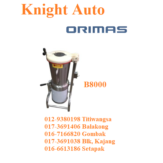 ORIMAS Vegetable Blender B8000 / B20000 | Shopee Malaysia