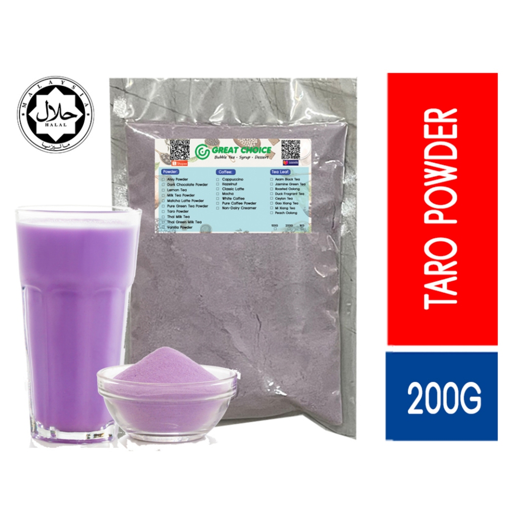 HALAL Taro Yam 2 in 1 Powder (200g) | Shopee Malaysia