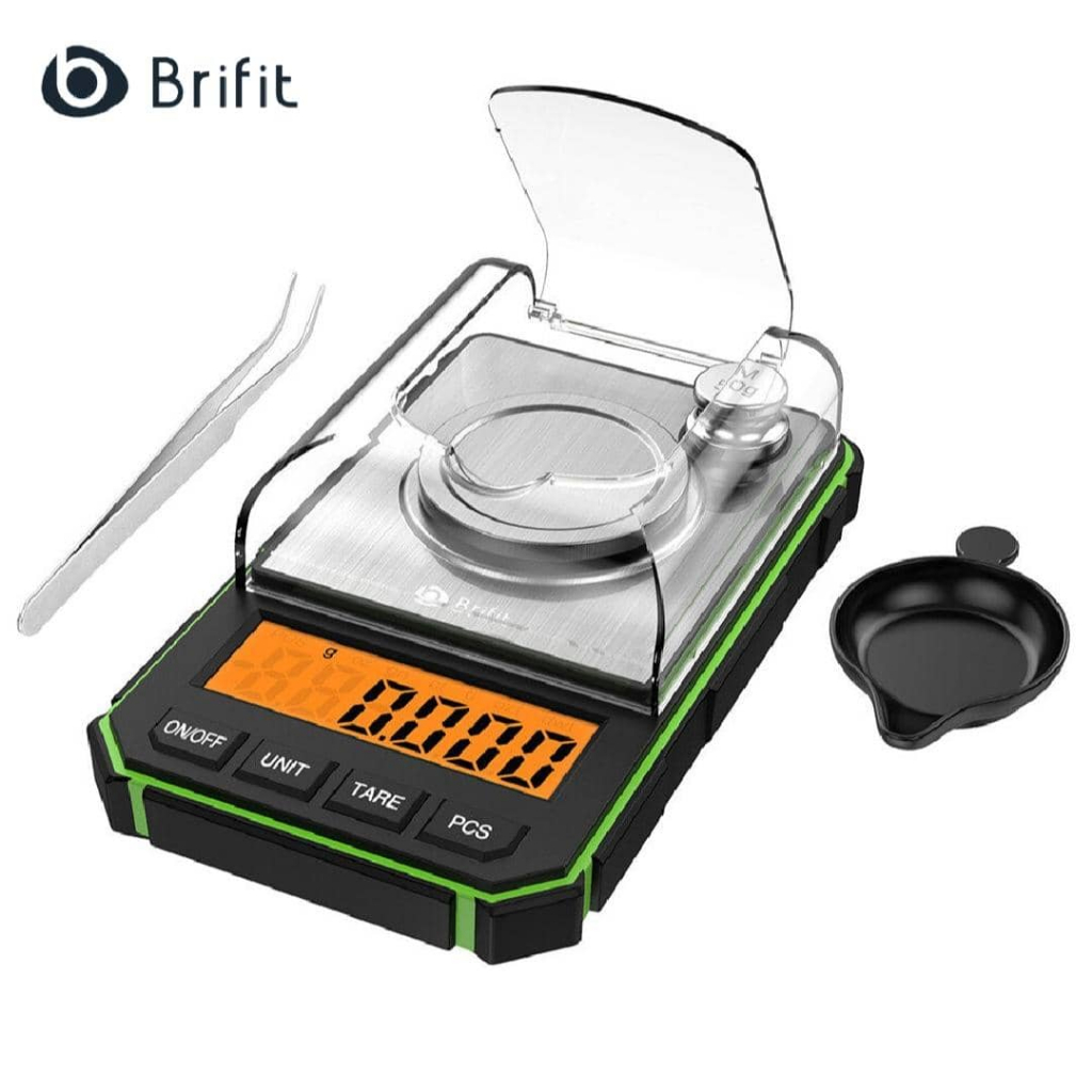 Brifit 0.001g-50g Digital Milligram Scale, Portable Mini Scale, 0.001g Precise Graduation ...