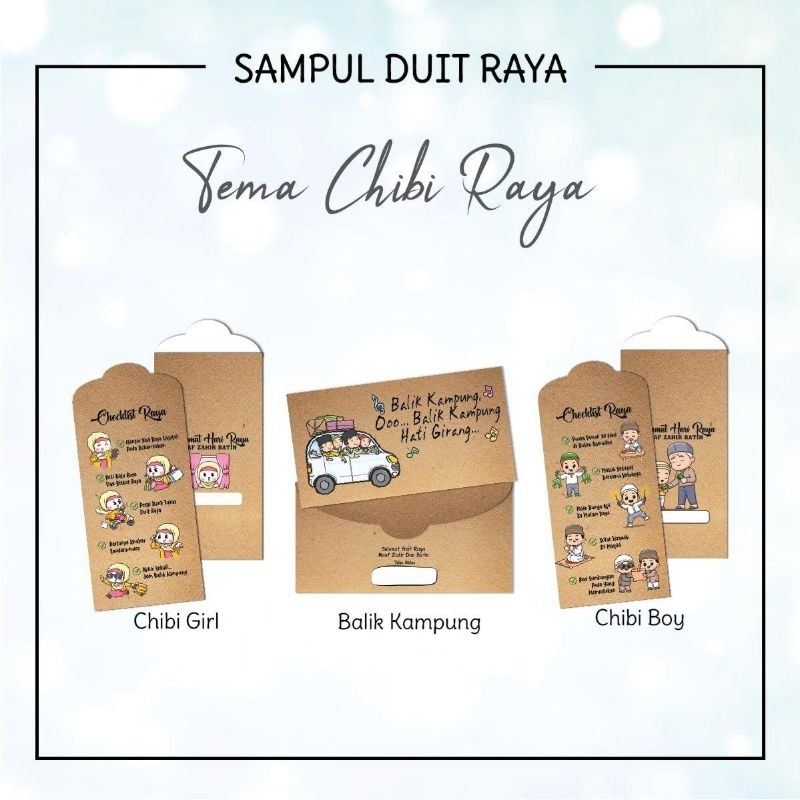 Sampul Duit Raya 2024 Exclusive untuk Hari Raya Majlis Tahun baru ...