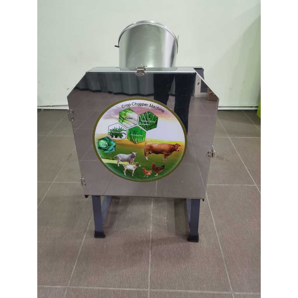 MESIN PEMOTONG & PENGHANCUR RUMPUT MAKANAN TERNAKAN (CHOPPER MACHINE ...
