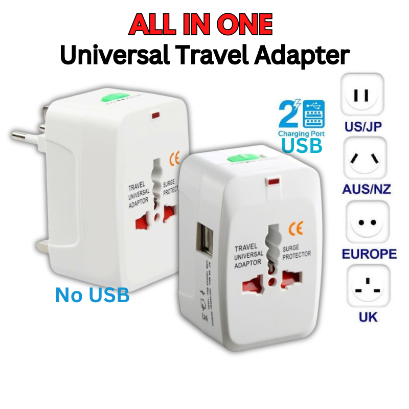 Universal Adapter Travel Adapter Universal Plug International Plug ...