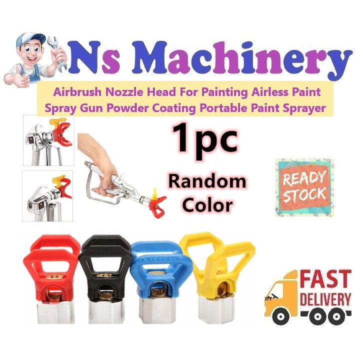 Airbrush Nozzle Head For Painting Airless Paint Spray Gun Powder ...
