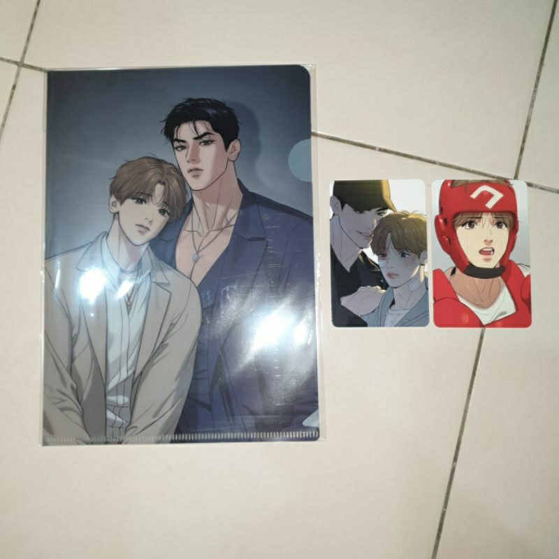 [Official] Jinx BJ Alex Clear File + Photocard Lezhin BL | Shopee Malaysia