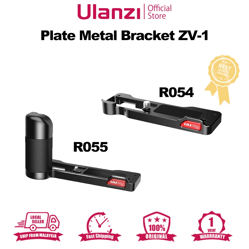 Ulanzi UURIG R055 L Plate Metal Bracket / R054 Base Plate Bracket Sony ZV1 | Shopee Malaysia