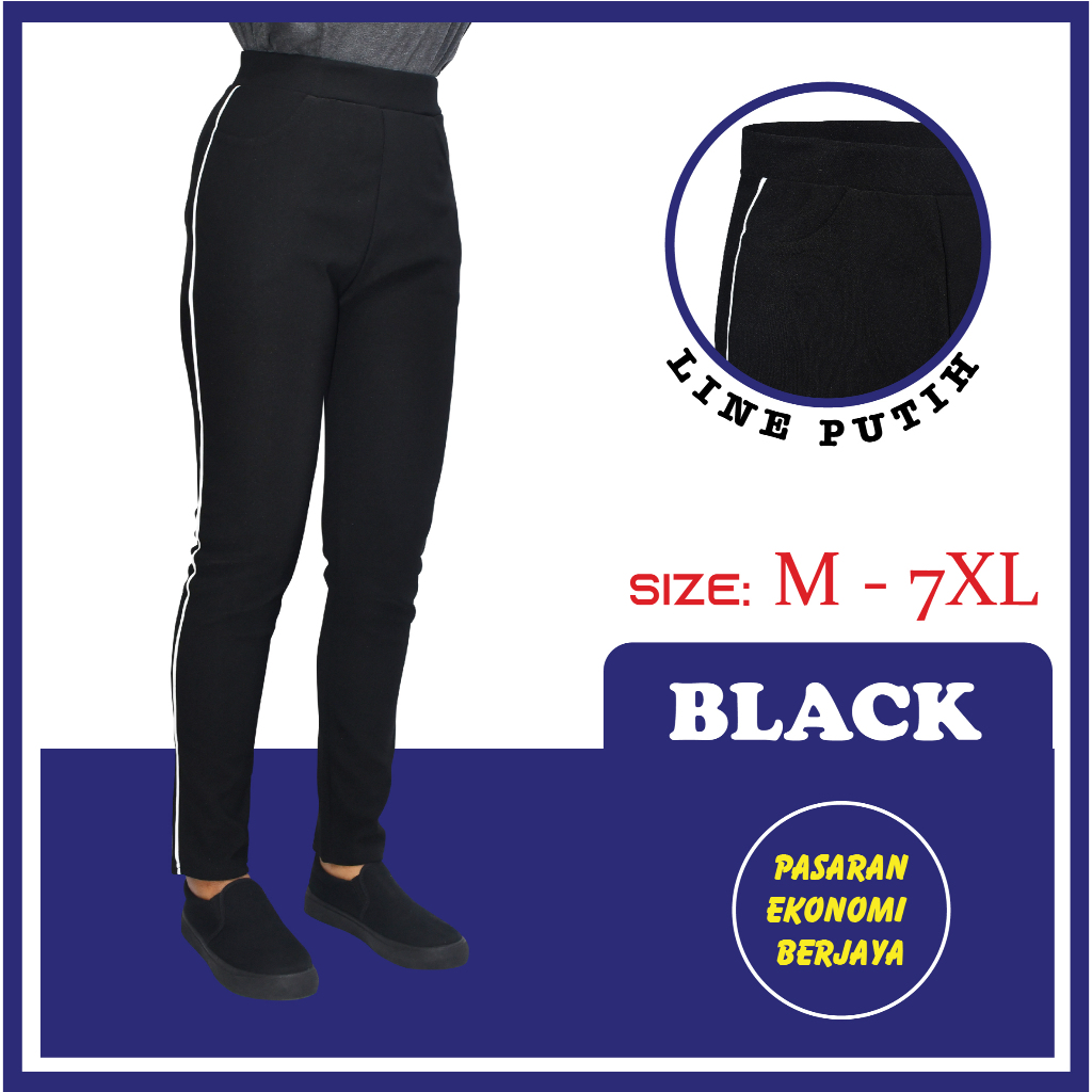 SELUAR SLEK WANITA JUMBO SIZE 914-1# 12601# SLIM FIT SLACK PANTS WOMEN ...