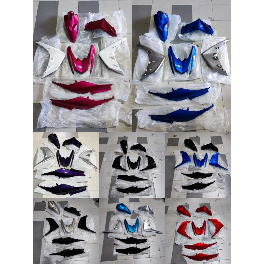 (KOSONG) Cover set coverset (HLD) Yamaha Ego Solariz 125 egosolariz125 ...